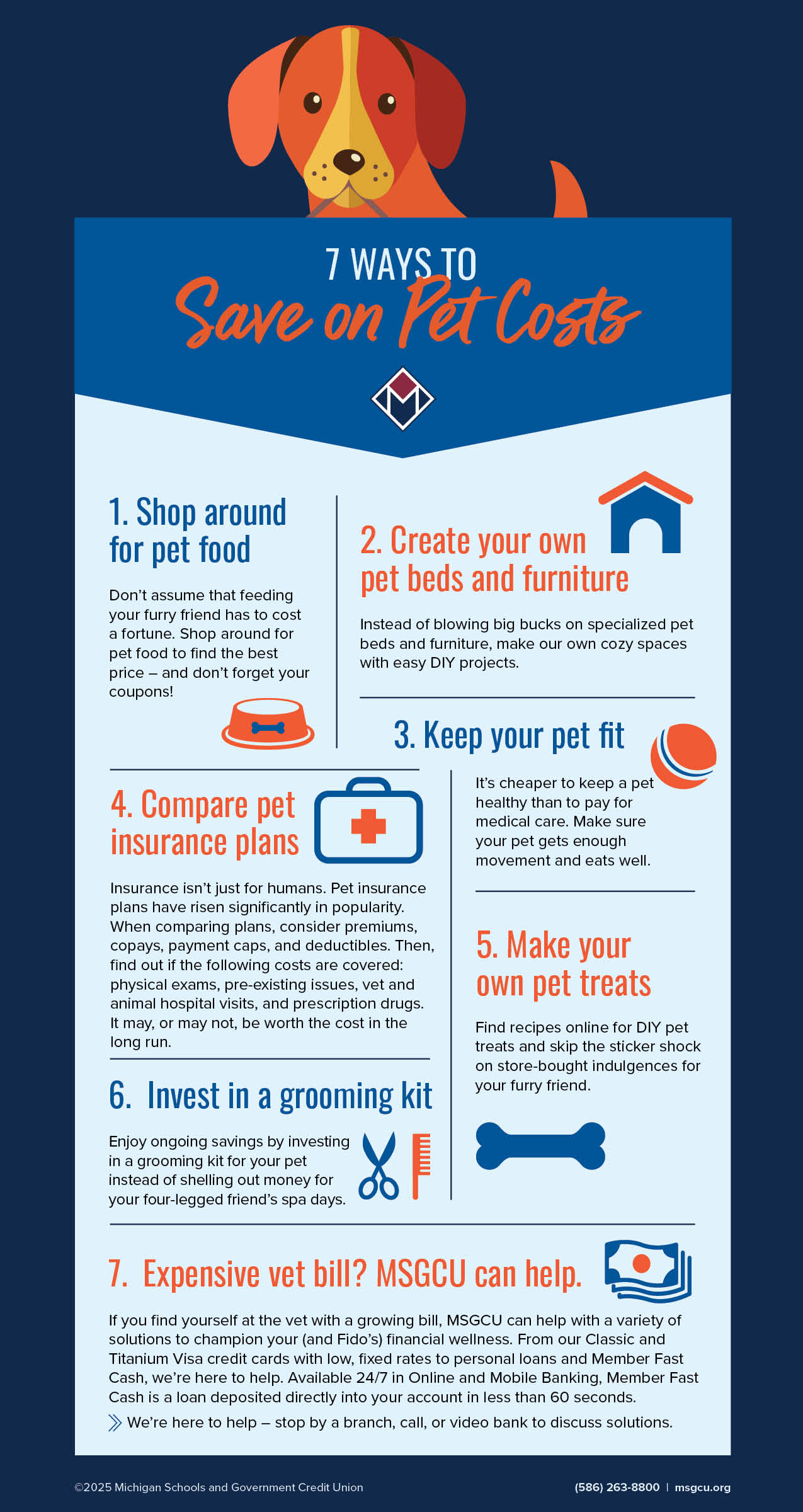 7 Ways to Save on Pet Costs | Blog | MSGCU
